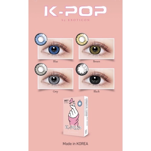 Jual X2 KPOP SOFTLENS || SOFTLENS BIG EYES 16MM || KONTAK LENSA ...