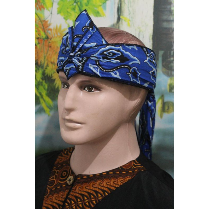 Jual iket kepala sunda jawa tradisional/blangkon model atas bolong ...