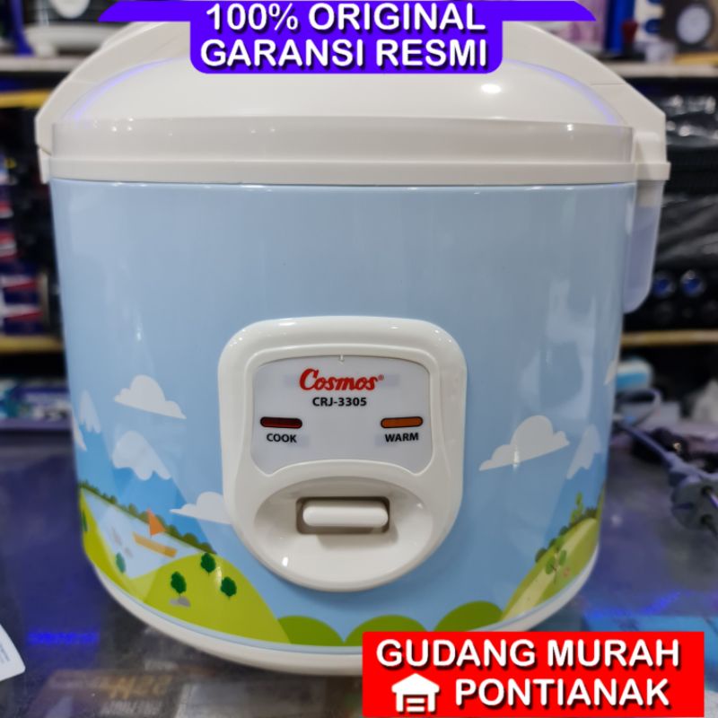 Jual Rice cooker Cosmos crj 3305 /magic com cosmos crj 3305 desa biru ...