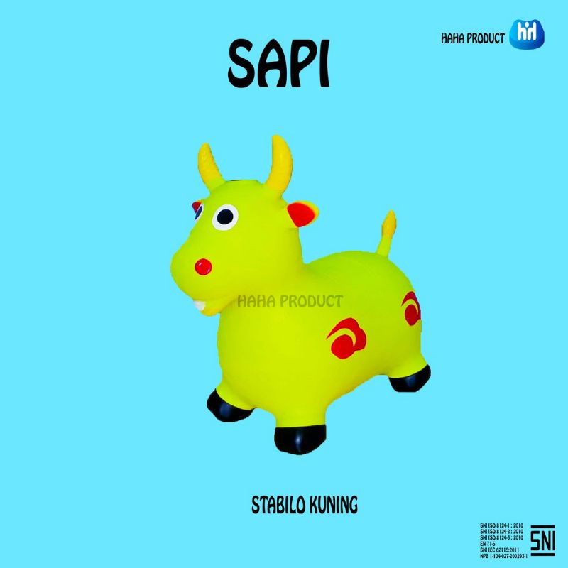 Jual JK-1 ANIMAL JUMPING MUSIK SAPI/MAINAN KUDA KUDAAN/MAINAN ANIMAL ...