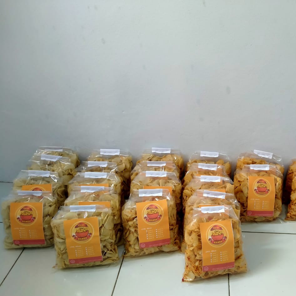 Jual Keripik Renyah Moring Citruk - CHIPS MAMEN 250 Gram | Shopee Indonesia