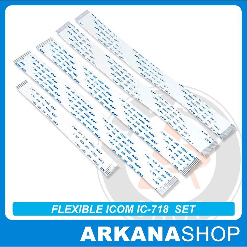 Jual KABEL FLEXIBEL ICOM IC -718 ICOM IC-718 1SET(5 PCS) | Shopee Indonesia