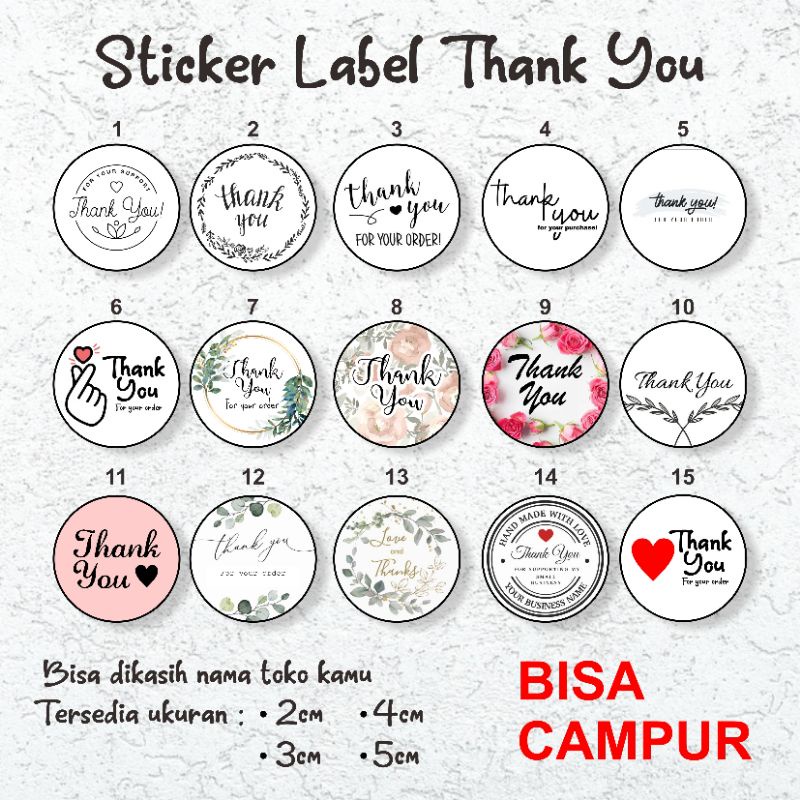 Jual Cetak Stiker Label Bulat Stiker Label Nama Stiker Label Kemasan ...
