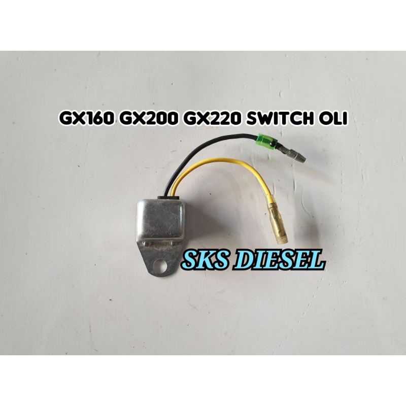 Jual GX160 GX200 GX220 Switch Oil Olie Signal Oli Mesin Bensin Genset ...