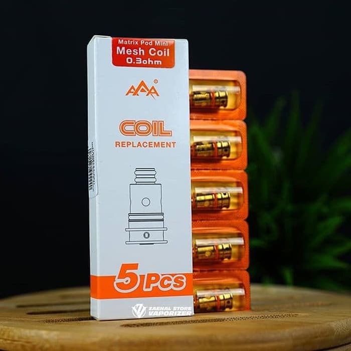 Jual COIL MATRIX POD KIT AIO AUTHENTIC BY AAAVAPE VAPORIZER VAPE ...