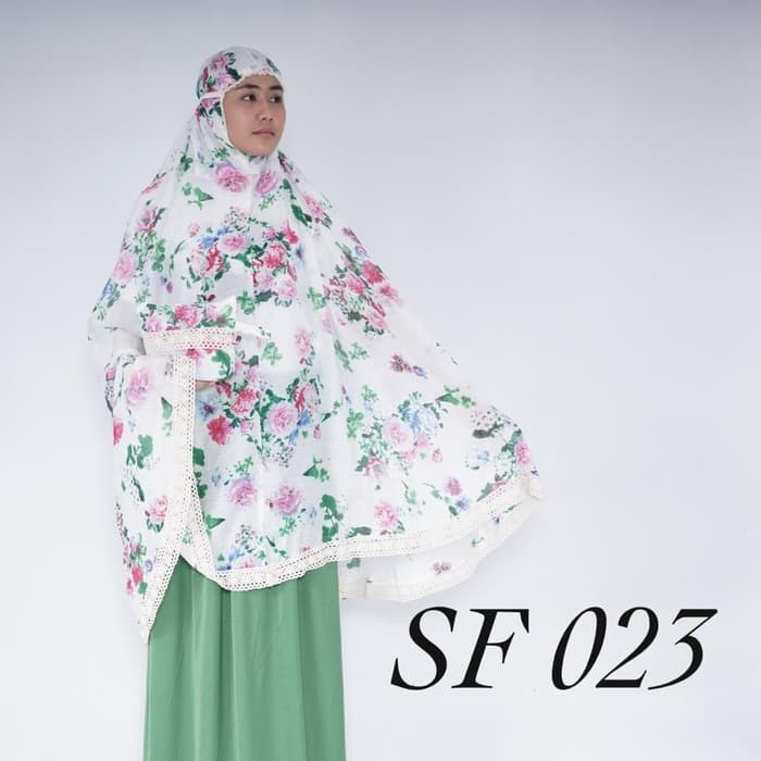 Jual Unik Mukena Cantik Silky Premium alfauzi S023+ Kotak Murah | Shopee Indonesia