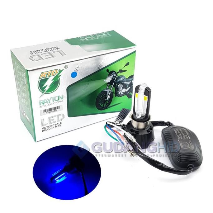 Jual Lampu LED Motor 4 Sisi AC DC H6 40W RTD 4 Mata 100% ORI RTD M02K ...