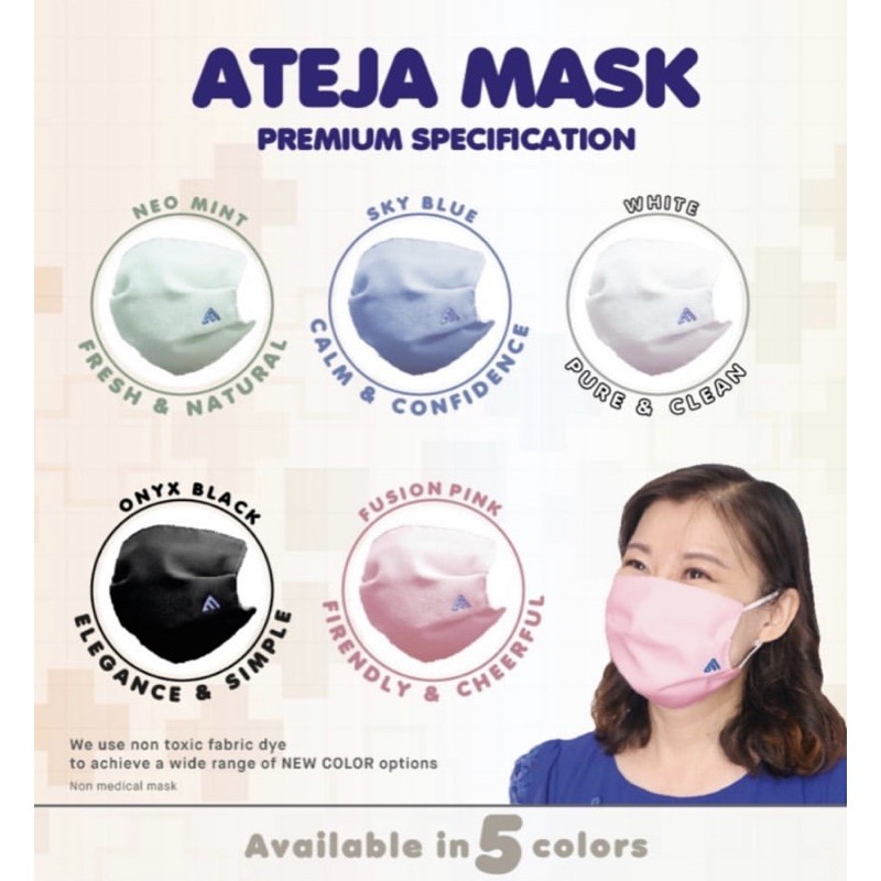 Jual Masker ATEJA Multicolor (ATEJA MASK) | Shopee Indonesia Jual Masker ATEJA Multicolor (ATEJA MASK) | Shopee Indonesia