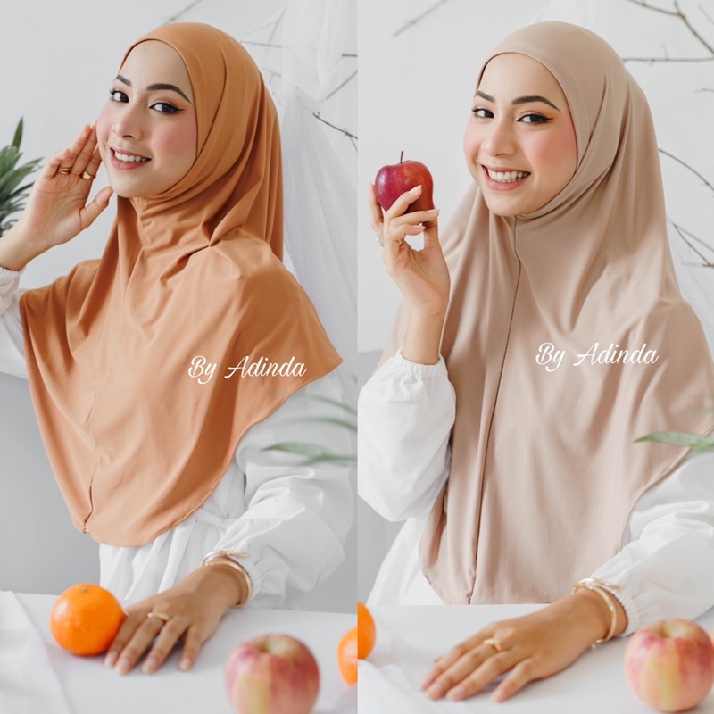 Jual 𝐁𝐘 𝐀𝐃𝐈𝐍𝐃𝐀 Khimar Daisy Jersey Bergo Instant Premium Non Pad syria Hijab Daily Daissy Jilbab ...