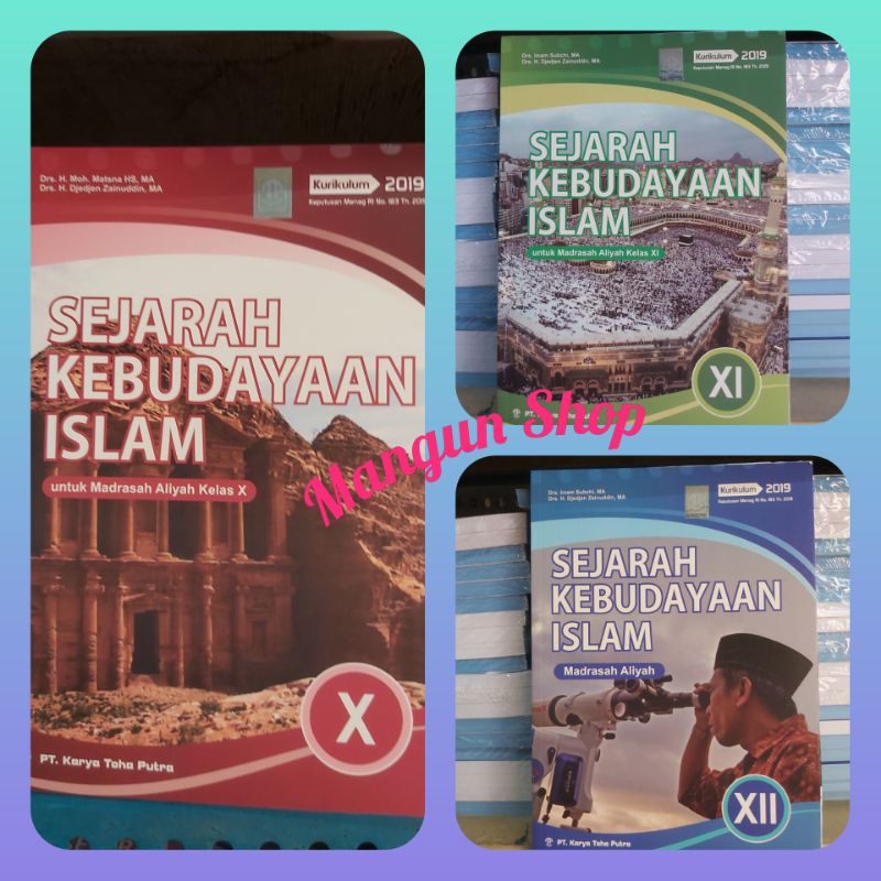 Jual Buku SKI ( Sejarah Kebudayaan Islam) Kelas 10, 11, 12, MA 2019 ( Toha Putra) | Shopee Indonesia