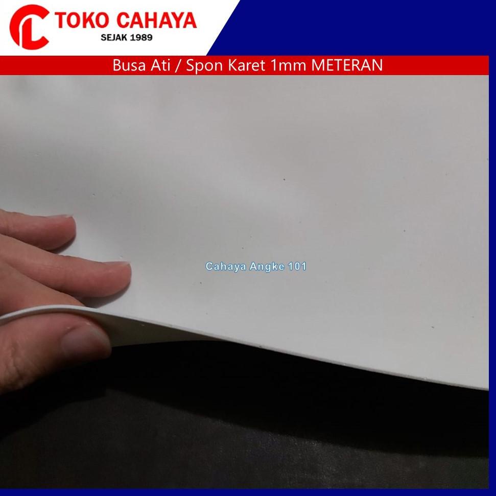 Jual (PROMO HKZ41) Busa Ati Eva Spon Ati 1mm Meteran Hitam Putih | Shopee Indonesia