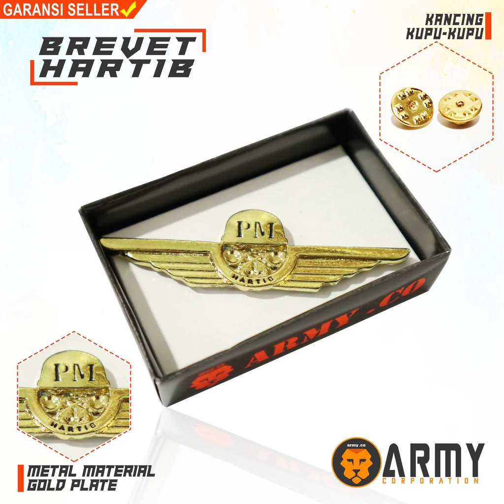 Jual wing brevet hartib | Shopee Indonesia