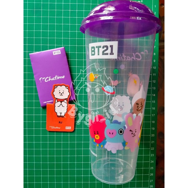 Jual BOTOL CHATIME BT21 MAGNET RJ CHATIME | Shopee Indonesia