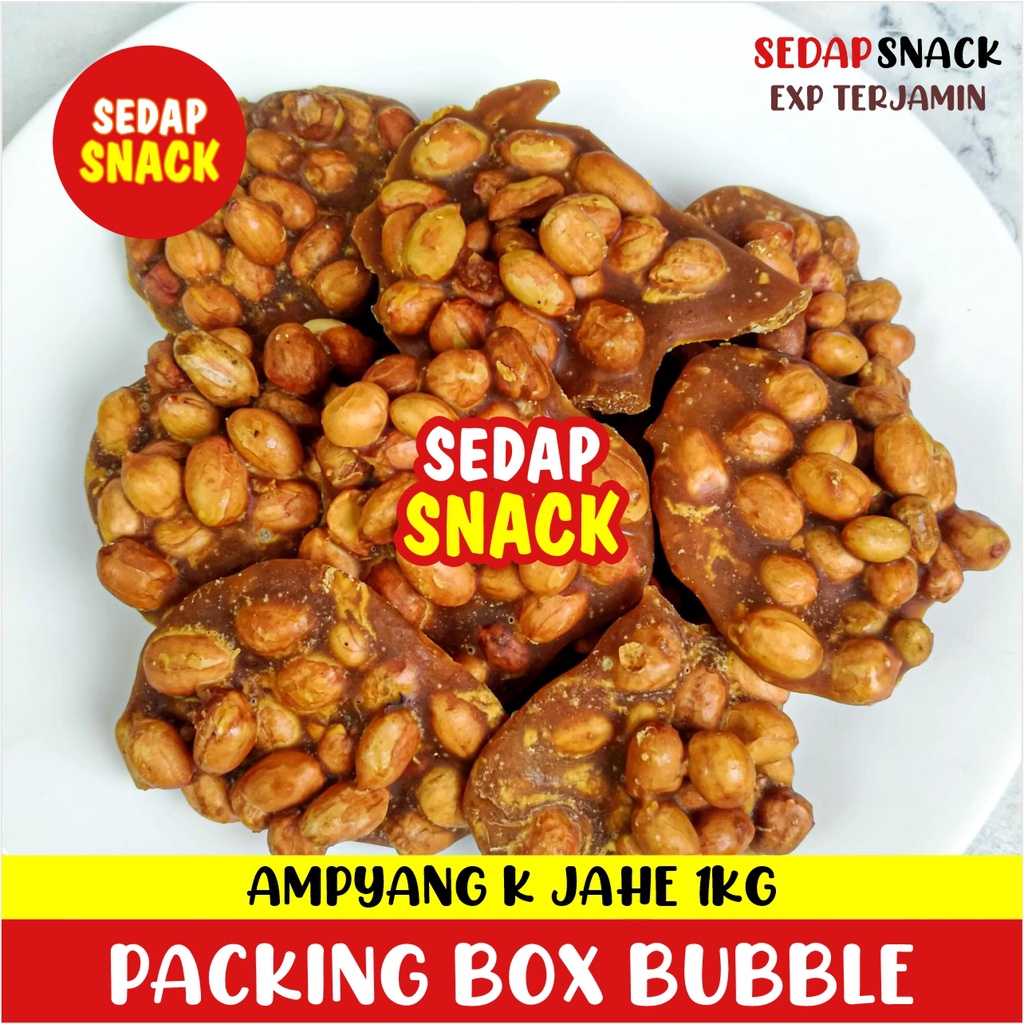 Jual Ampyang Jahe 1kg Kualitas Premium / Ampyang Kacang Gula Jawa ...