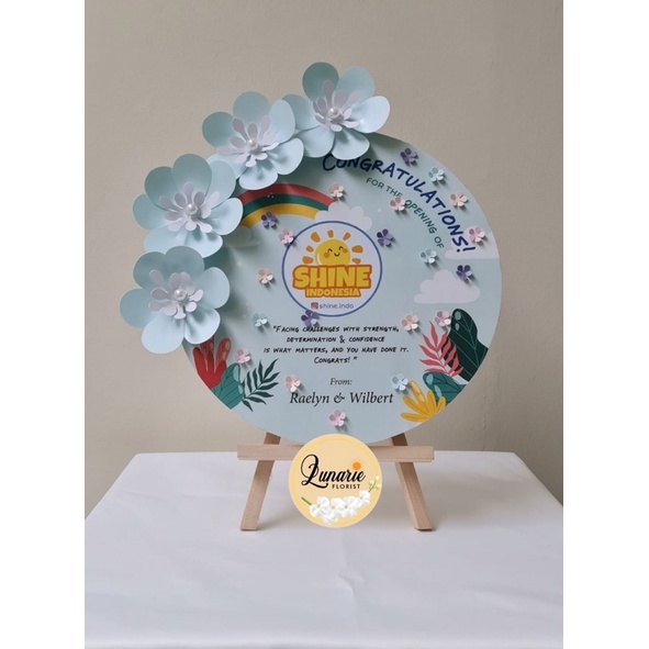 Jual Papan Bunga Indoor Mini / Papan Bunga Palembang - Papan bunga ...