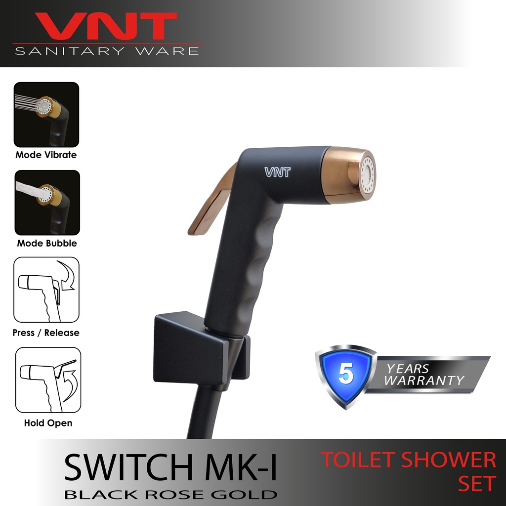 Jual VNT SWITCH MK-I Toilet Shower Jet Washer Cebok Bidet Closet WC Kloset | Shopee Indonesia