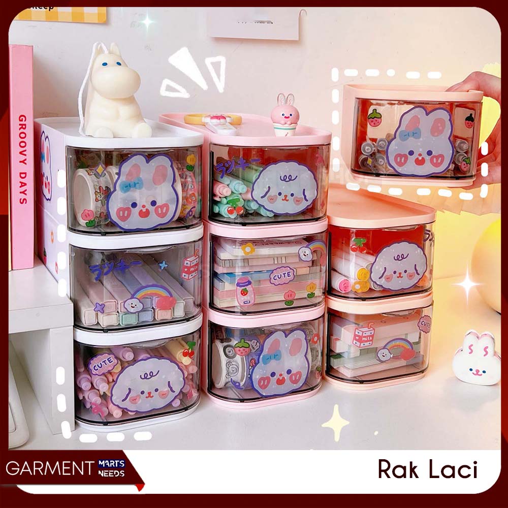 Jual LNCILCIKTN - Kotak Laci Mini Storage Box Penyimpanan Perhiasan ...