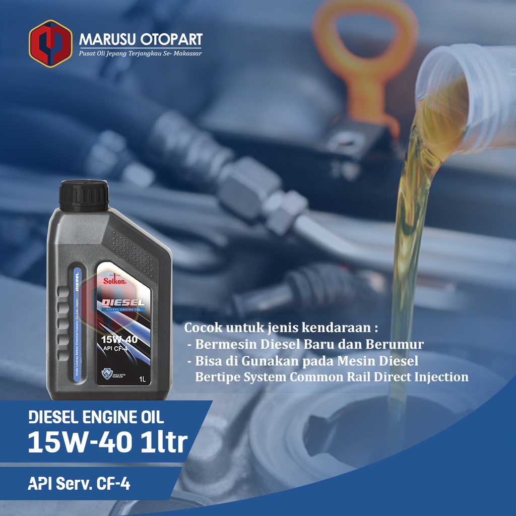 Jual Oli Diesel 15W-40 API CF-4 Untuk Kendaraan Mesin Diesel Tugas ...