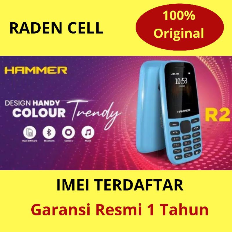 Jual Advan Hammer R2 Candybar Feature Phone HP Murah Handphone Murah Garansi Resmi 1 Tahun ...