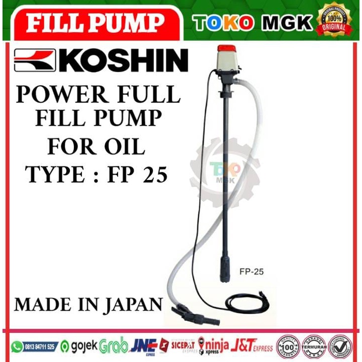 Jual FP 25 HAND ROTARY PUMP DRUM SERIES-FP KOSHIN PUMP | Shopee Indonesia