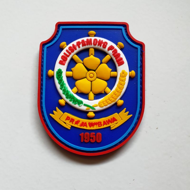 Jual patch rubber logo POL PP - SATPOL PP - POLISI PAMONG PRAJA ...