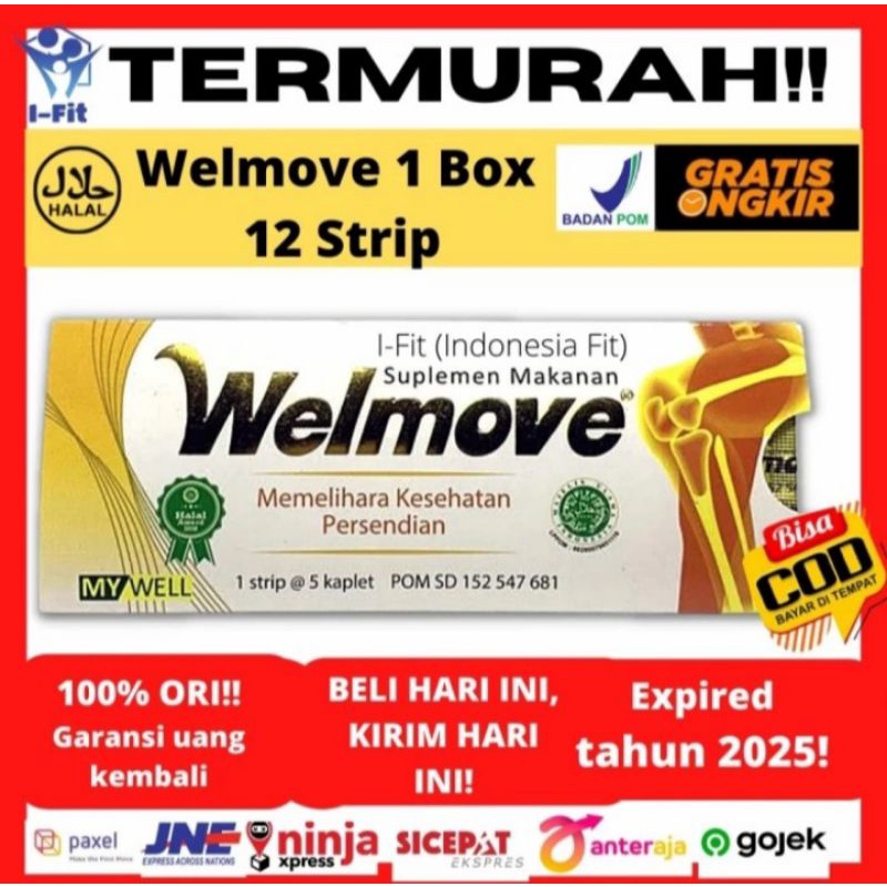 Jual Welmove dan Welmove Ultra per Box isi 12 amplop 60 Tablet Suplemen ...