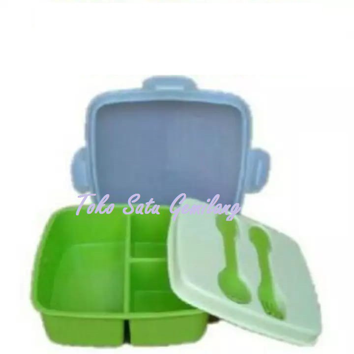 Jual Kotak Makan / Tempat Nasi / Kotak Nasi Sunkist / Model Tupperware ...