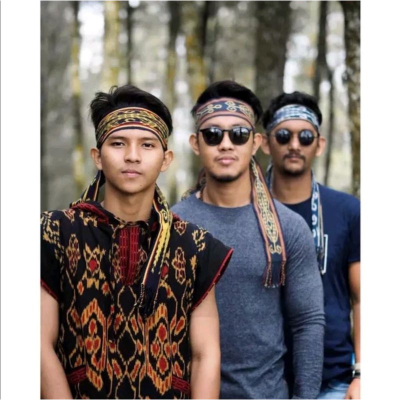 Jual Ikat kepala tenun Syal tenun etnik toraja dayak lombok | Shopee ...
