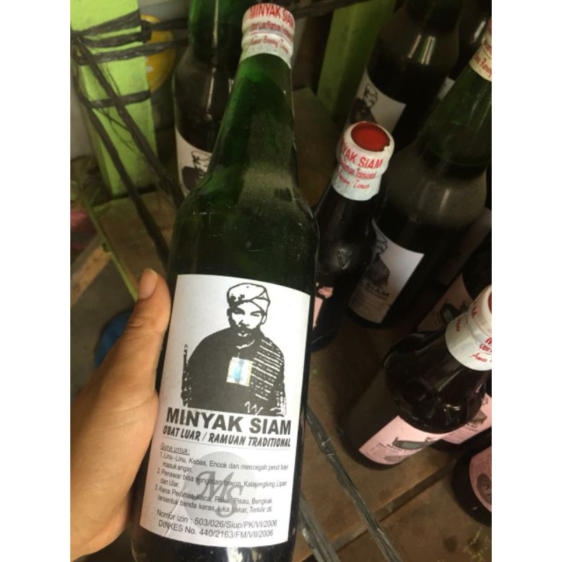 Jual Minyak Siam, Minyak Karo Cap Siam Free Bubble Wrap + Box (Kotak( | Shopee Indonesia