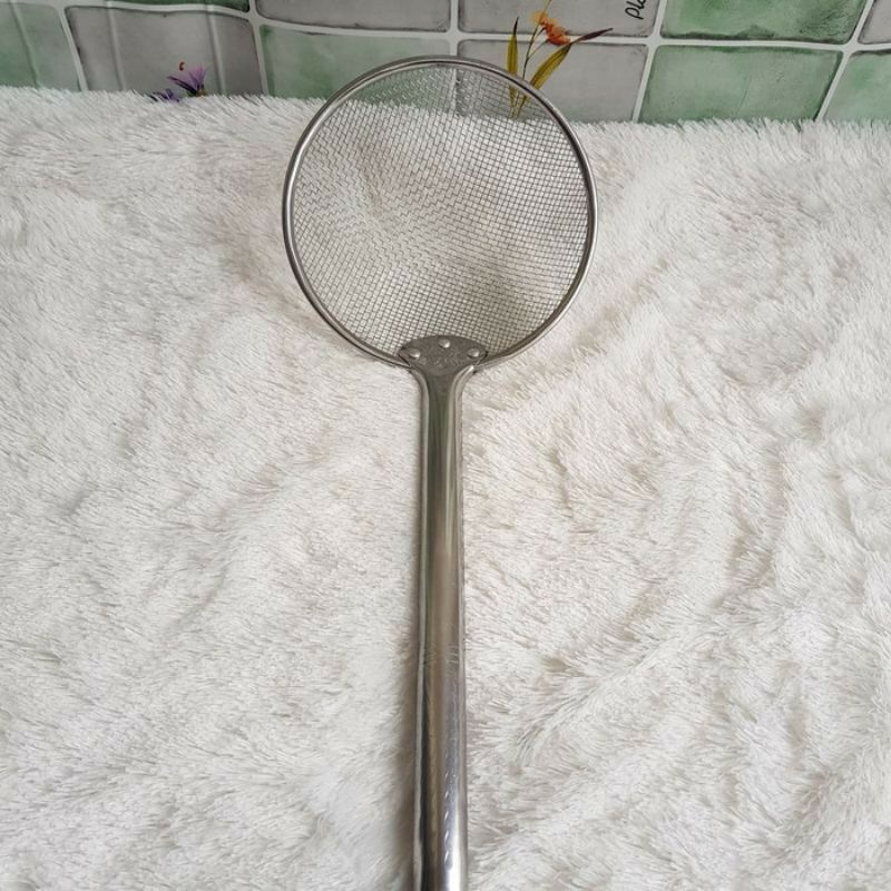 Jual serokan penggorengan / saringan jaring stainless steel | Shopee ...