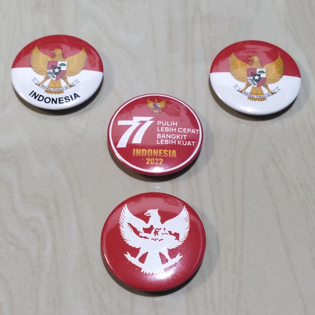 Jual PIN BROS GARUDA BENDERA MERAH PUTIH AGUSTUSAN HUR RI GLOSSY ...