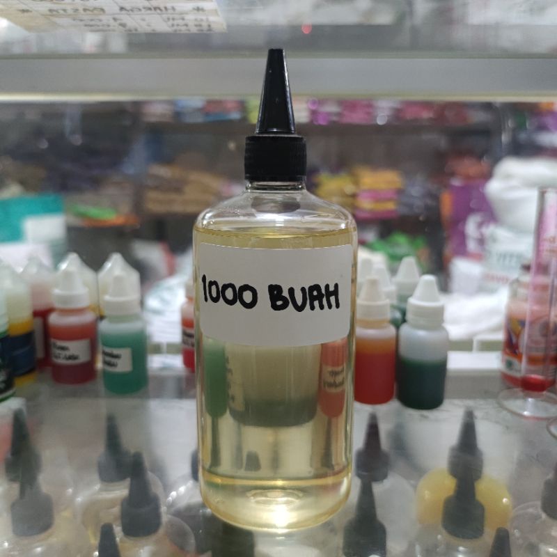 Jual ESSEN BIANG MURNI SERIBU BUAH 1000 BUAH 30-100 ML | Shopee Indonesia
