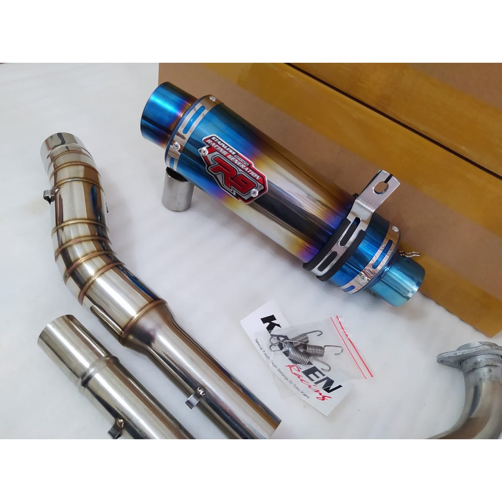 Jual Knalpot Racing R9 Mugelo R15 VVA V2 V3 V4 M Vixion NVA NVL new old ...