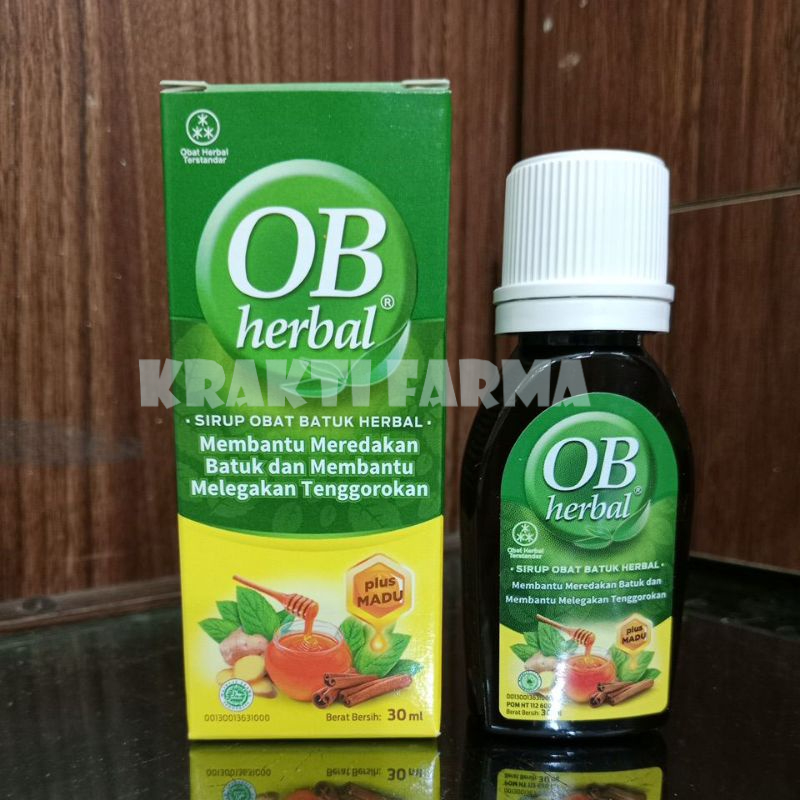 Jual OB herbal Sirup Obat Batuk Herbal 30 ml | Shopee Indonesia
