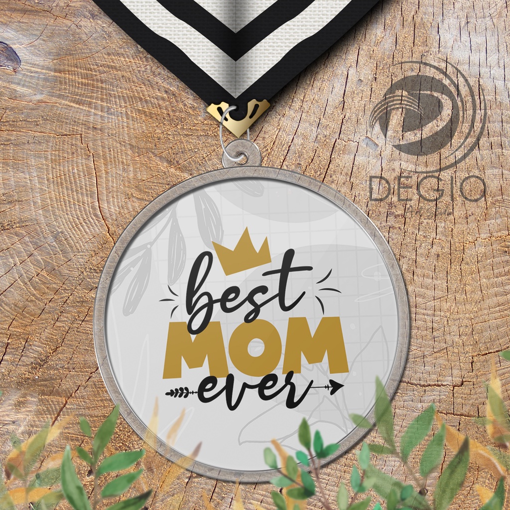 Jual medali ultah best mom dad mama ayah mother father day | Shopee ...