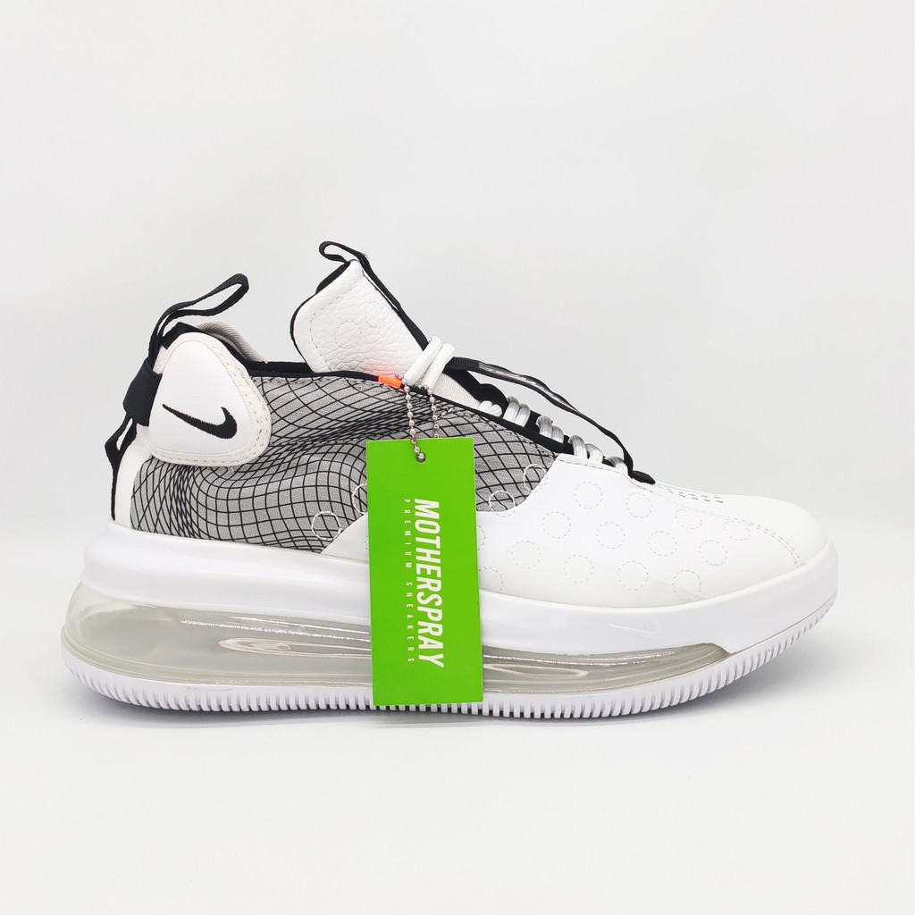 Jual NIKE AIR MAX 720 WAVES WHITE GREY PREMIUM | Shopee Indonesia