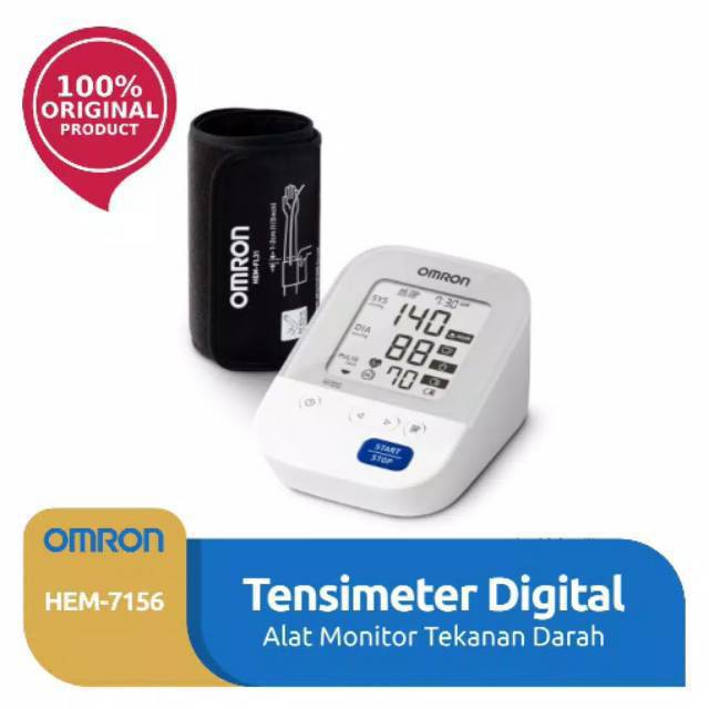 Jual Tensimeter Digital Omron HEM 7156 / Omron Tensimeter Digital 7156 ...