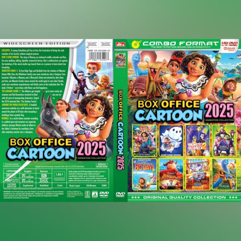 Jual Kaset Film BOX-OFFICE CARTOON 2025 | Shopee Indonesia