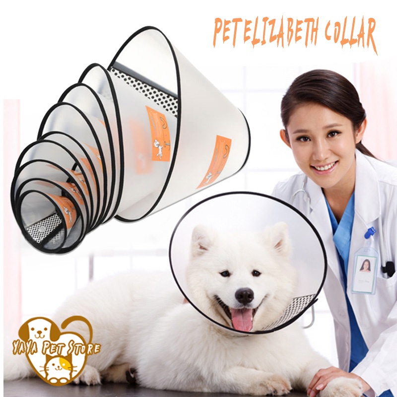 Jual Collar Anjing Kucing Pelindung leher Anabul Corong Leher Bahan ...