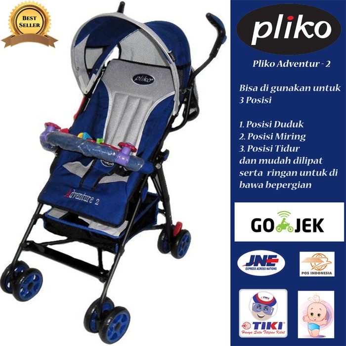 Jual Stroller Pliko Adventure Buggy 108 | Shopee Indonesia