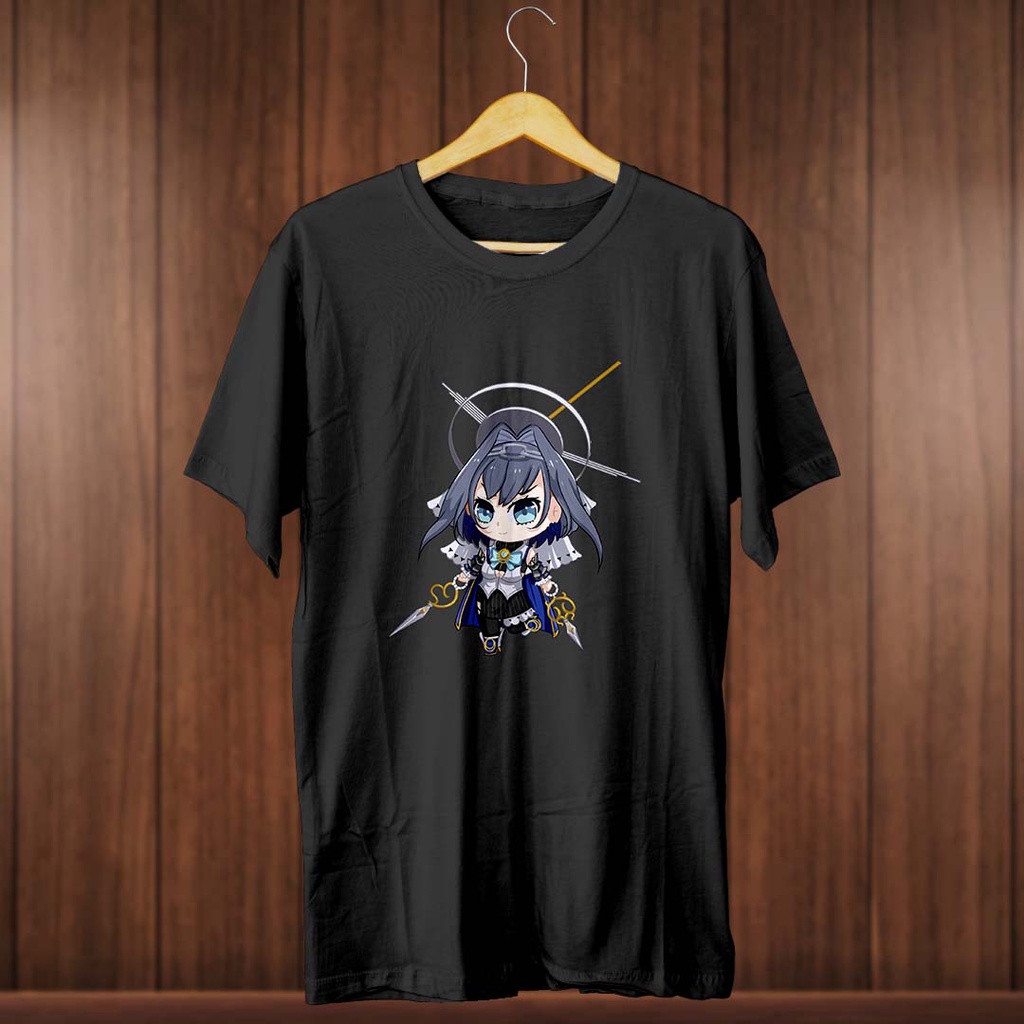 Jual Baju Kaos Chibi Hololive Ouro Kronii.NP | Shopee Indonesia