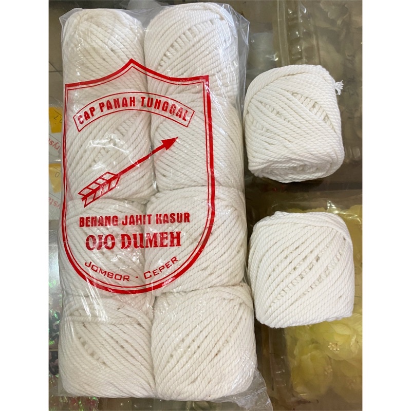 Jual Benang Jahit kasur harga per 1 (satu) gulung (-+ 100 GRAM) Tali ...