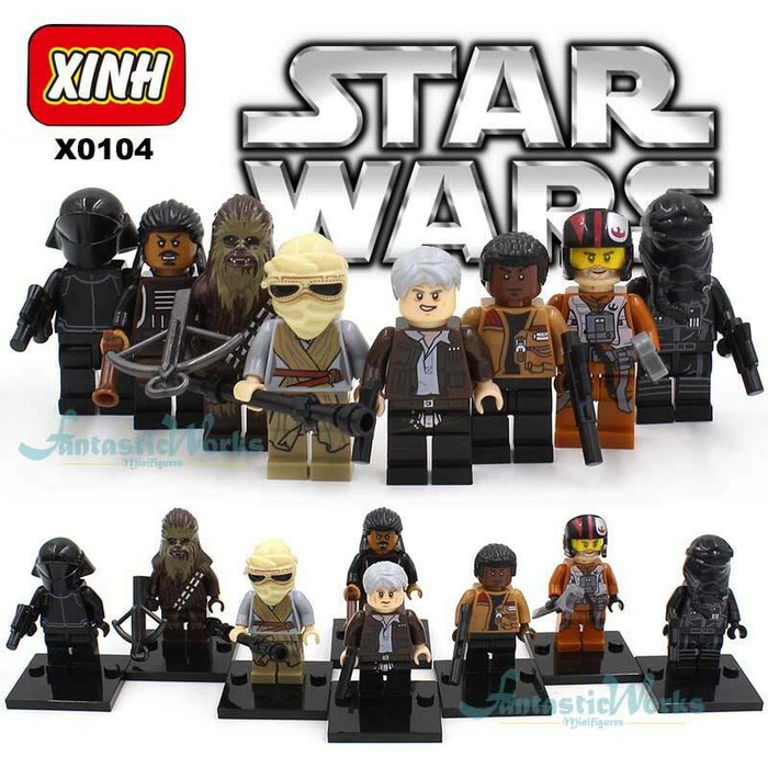 Jual Lego Kw Xinh Minifigure Starwars X 0104 Star Wars X0104 ...
