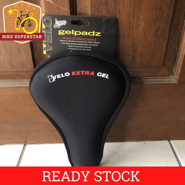 Jual Cover Saddle Jok Sepeda Velo 062 Plush Extra Gel | Shopee Indonesia