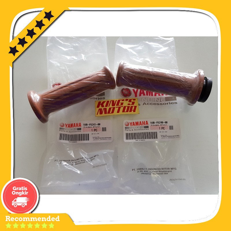 Jual Hand Grip Handgrip Yamaha Fino Yamaha Mio Soul Yamaha Nouvo Karbu ...