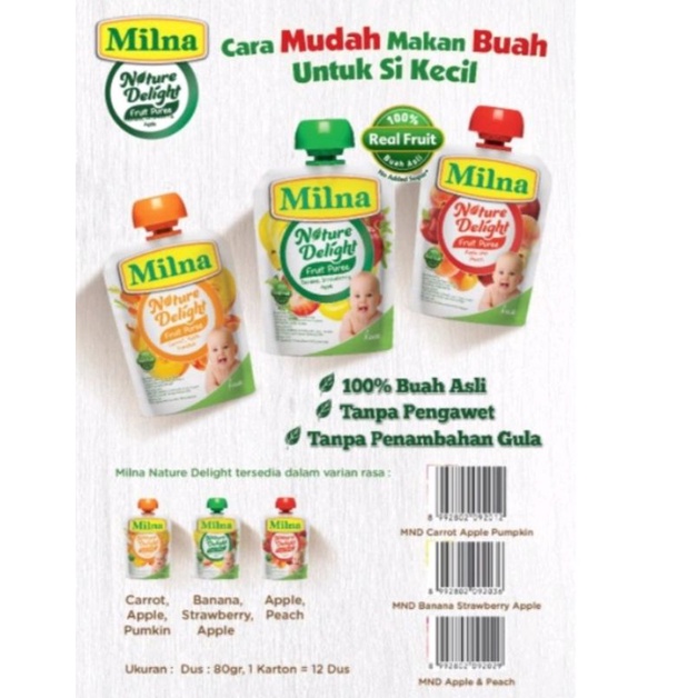 Jual Promo Habiskan Stok ED Maret / April 2026 Milna Nature Deligh ...