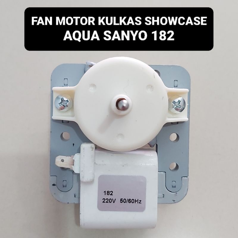 Jual Dinamo Kipas Kulkas AQUA SANYO 182 Fan Motor Kulkas 2 Pintu ...