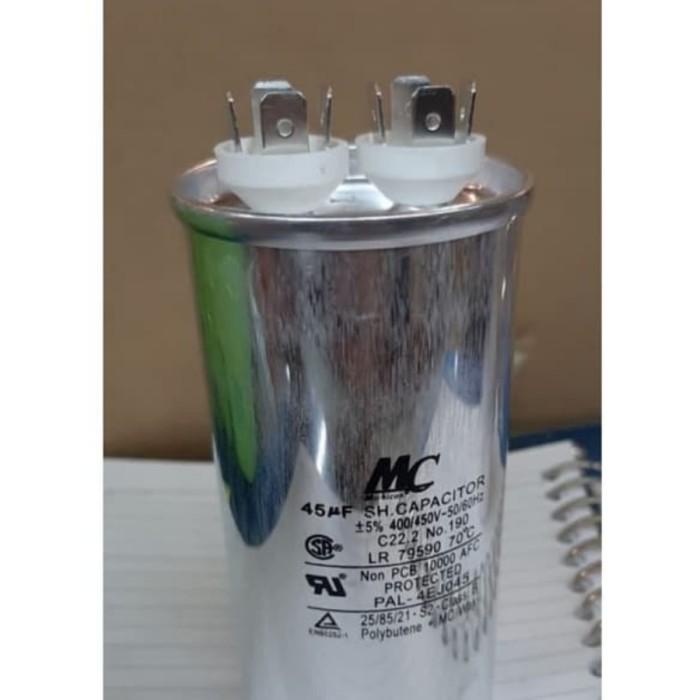Jual Start | Kapasitor Capacitor Ac Running Mc 40Uf 40Mf 40 Uf Mf 400V ...