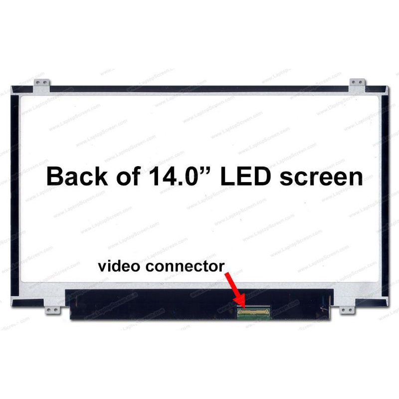 Jual Layar LCD LED 14.0 INCH Slim 40 PIN Asus X450 X450C A450 A450C ...