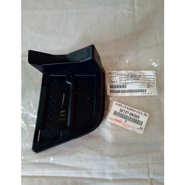 Jual COVER FR BUMPER HOLE (52127-0K020) FORTUNER | Shopee Indonesia